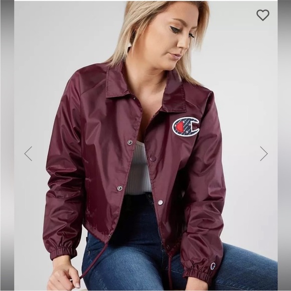 Champion | Jackets & Coats | Champion Cropped Coach Jacket Size Xs ...
